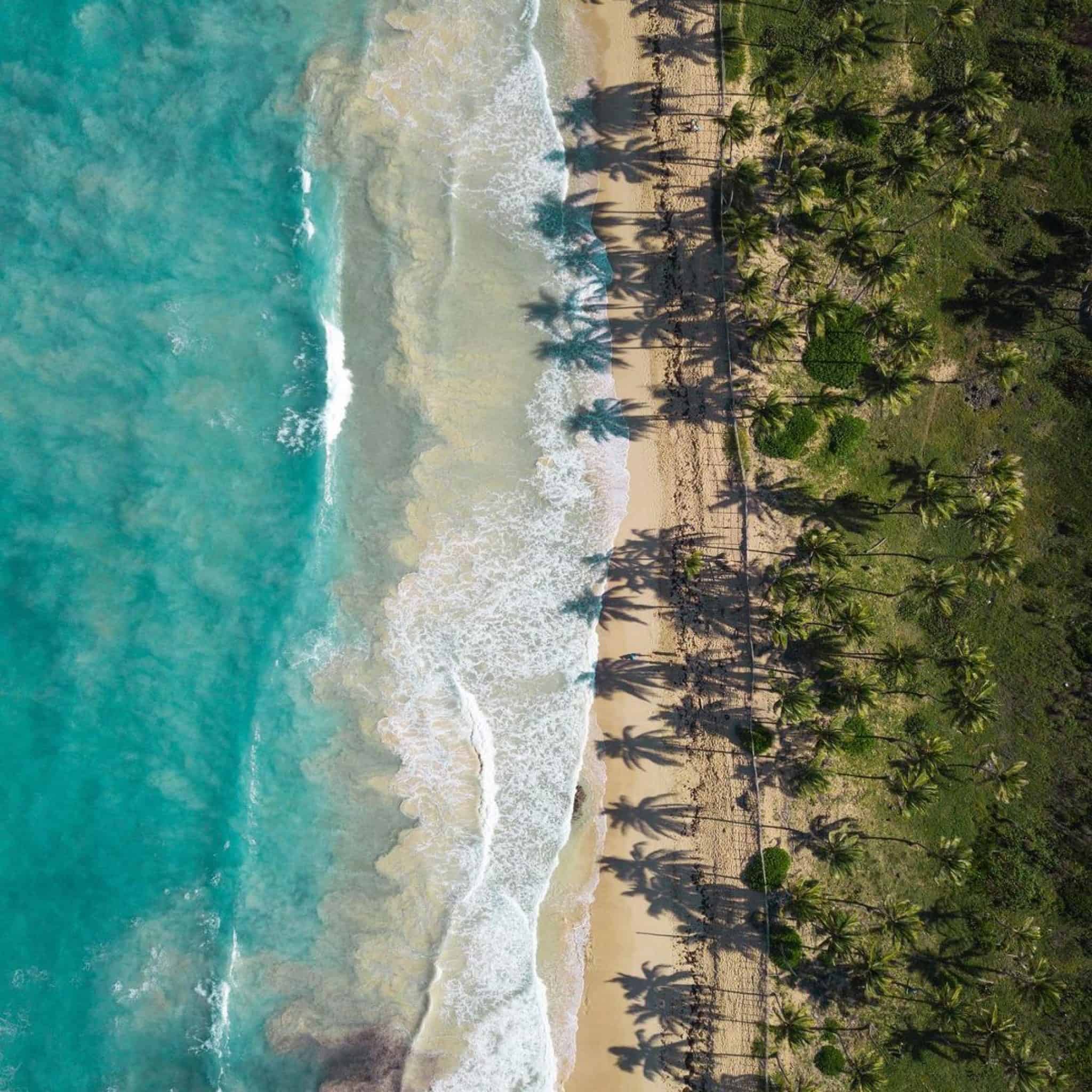 Macao Beach, where the Caribbean meets the Atlantic